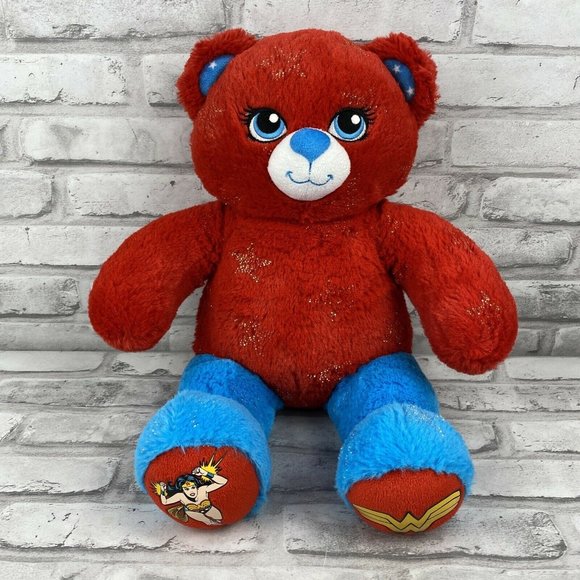 Build-A-Bear | Toys | Build A Bear Dc Comics Wonder Woman Bear Ww Logo ...